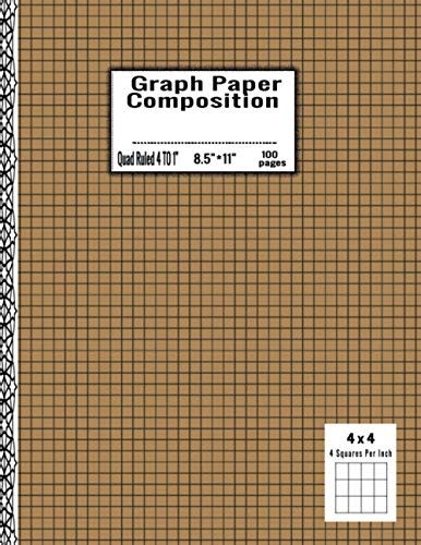 Graph Paper Composition Math Notebook Graph Paper Workbook For Math