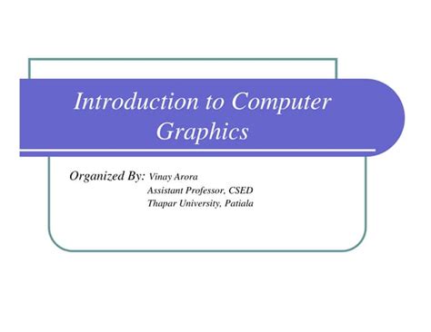 cg introduction to computer graphics pdf