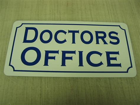 Doctors Office Room Signs