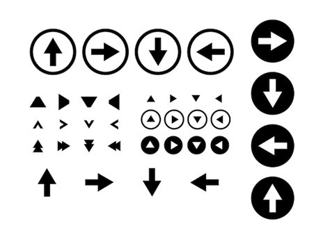 Vector Illustration Of Arrow Icons Set Ai Generated Premium Ai Generated Vector
