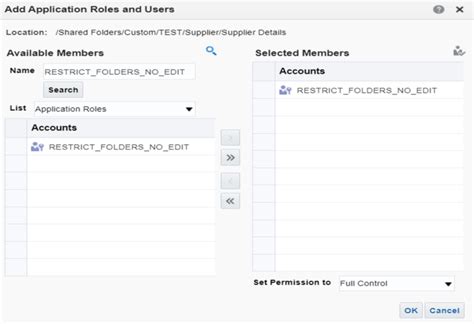 How To Restrict A Folder In Fusion Based On Role