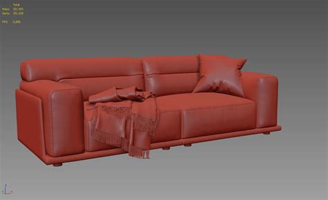 Natuzzi Dorian 3d Model Cgtrader