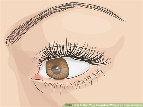 4 Ways To Curl Your Eyelashes Without An Eyelash Curler Wikihow