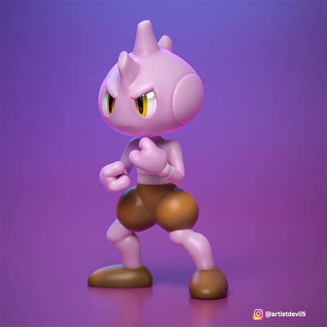Archivo Stl Evoluciones Tyrogue 🐉・modelo Para Descargar Y Imprimir En