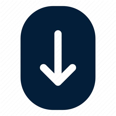 Scroll Move Drag Bar Ui Down Icon Download On Iconfinder