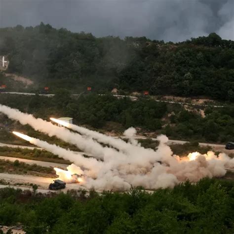 Eeuu Y Corea Del Sur Practican Ejercicios Con Fuego Real Filo News