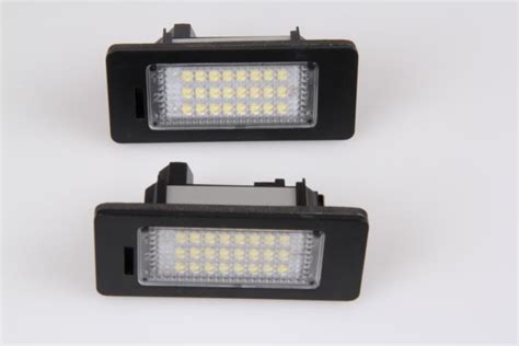 LED Светодиодная подсветка номерного знака BMW E60 E61 E70 E71 E90 E91 ...