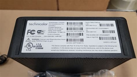 Technicolor Router Default Login Cga4234 At Stefanie Norton Blog