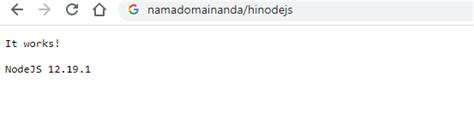 cara menggunakan node js di hosting cpanel tutorial