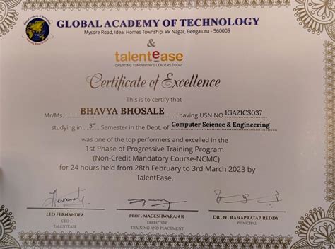 Bhavya Bhosale On Linkedin Topperformer Trainingexcellence