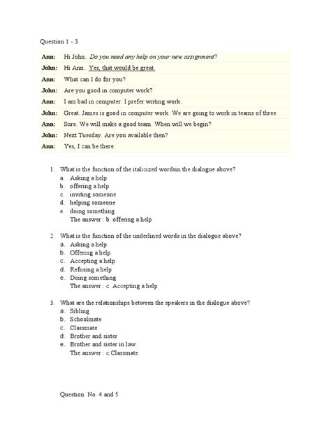 Question Pts 1 Bahasa Inggris 2223 Pdf Cakes Aviation