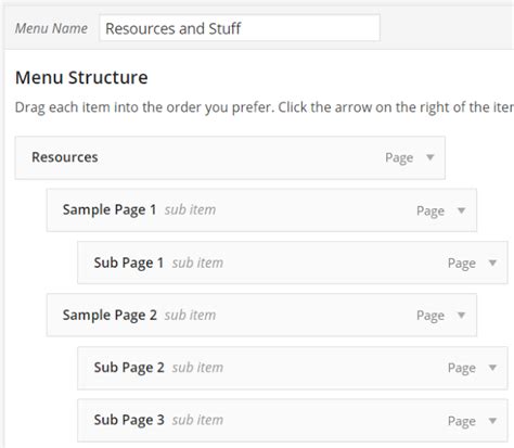 Javascript Is There The Way To Build The Menu Structure And Output To Json Data Stack Overflow