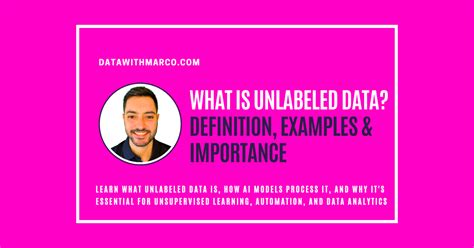 what is unlabeled data