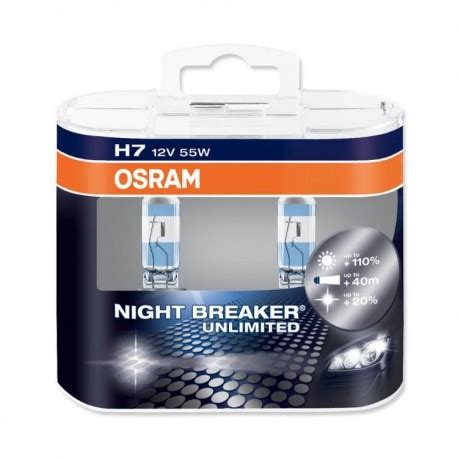 Osram Night Breaker H7 Bulbs (Pair)