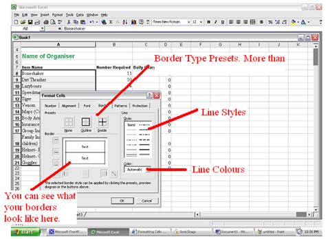 Formatting Cells To Match Data Types
