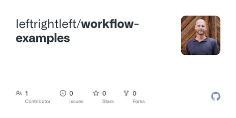 GitHub Leftrightleft Workflow Examples