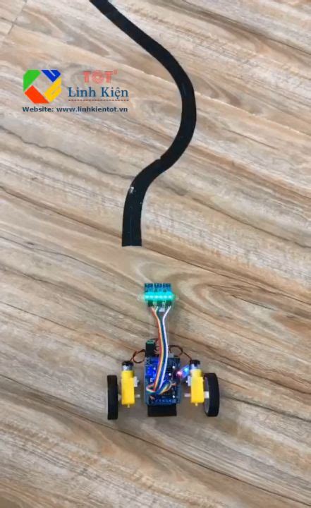 [kèm Code] Bộ Xe đua Dò đường Arduino Dò Line Siêu Nhạy điều Khiển
