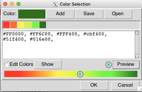Cdt Color Selection