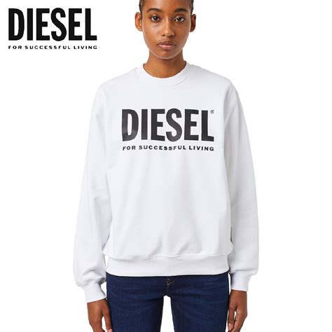 正規品 未使用 Xsサイズ タグ付き 訳ありアウトレット品 定価18 480円 Dieselディーゼルレディース ロゴ トレーナー