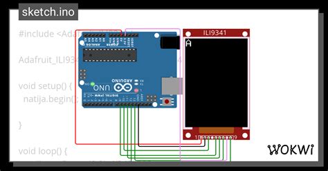 Tft Display Wokwi Esp32 Stm32 Arduino Simulator