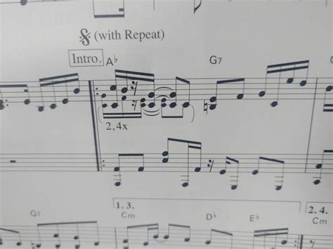 피아노 기호 질문 지식in