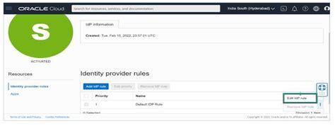 Configure Federation And User Provisioning Between Oracle Identity