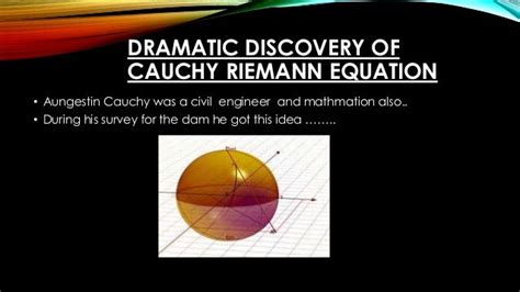 Cauchy Riemann Equations