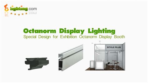 Exhibition Led Display Lighting Easy Installation For Octanorm Stand Etc