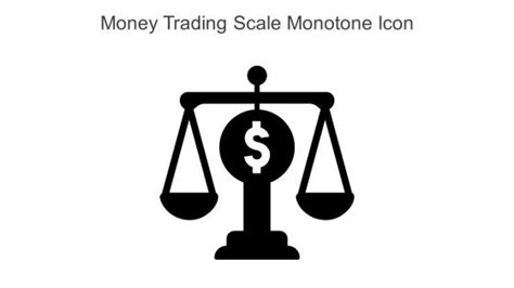 Scale Monotone Icon PowerPoint Presentation And Slides SlideTeam