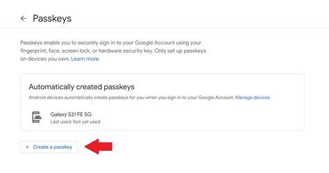 How To Create And Use Passkey To Sign Into Google Account