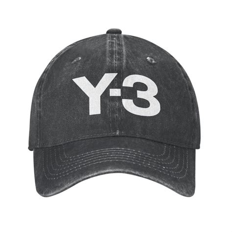 2024 New Y3 Yohji Yamamoto Y 3 Washed Washed 100 Cotton Baseball Cap Snapback Hat Dad Cap Hats