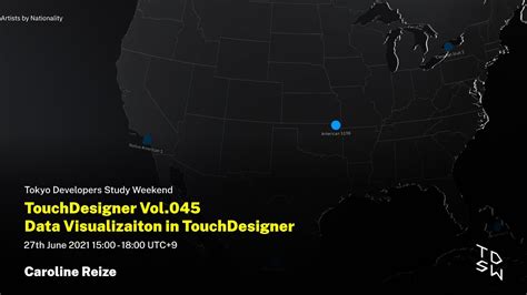 Touchdesigner Vol 045 Data Visualization In Touchdesigner【sneak Peek】 Youtube