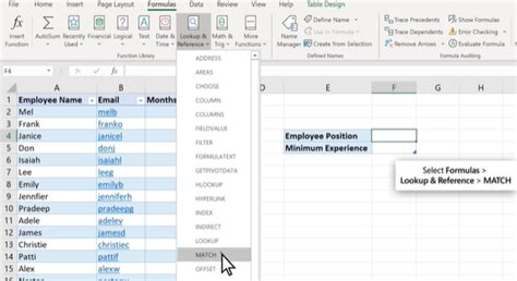 How To Use MATCH Function In Excel With Examples