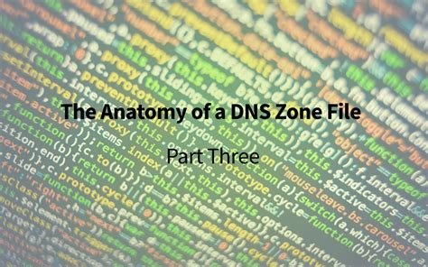 Anatomy Of A DNS Zone File Part Three MX Records