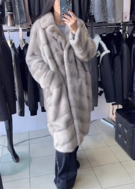 Норкова шуба англійський комір — ціна 42900 грн у каталозі Шуби Купити жіночі речі за доступною