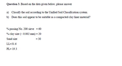Solved Question Based On The Data Given Below Please Chegg