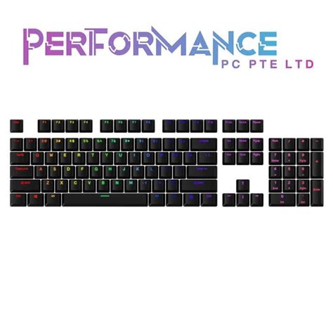 Tecware PBT Keycap Set Black White Black Grey White Grey YEAR WARRANTY BY TECH DYNAMIC PTE