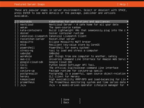 how to deploy microk8s during the installation of ubuntu server 22 04