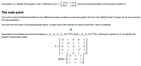 re using the a plu factorization in some situations
