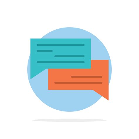 Chat Bubble Bubbles Communication Conversation Social Speech Abstract