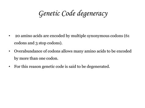 Codon Bias As A Means To Fine Tune Gene Pptx
