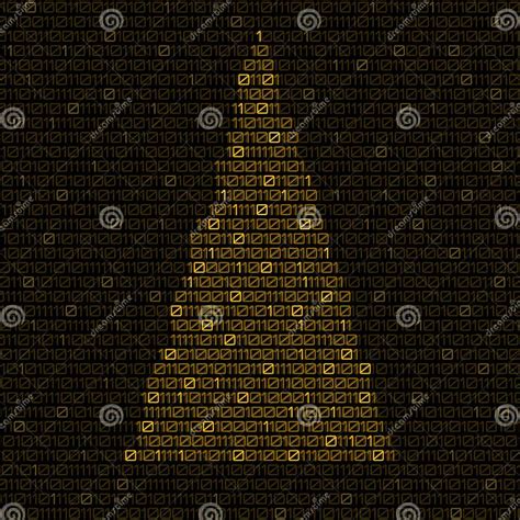 Digital Christmas Tree With Binary Code Christmas Tree Stock Vector Illustration Of Hack