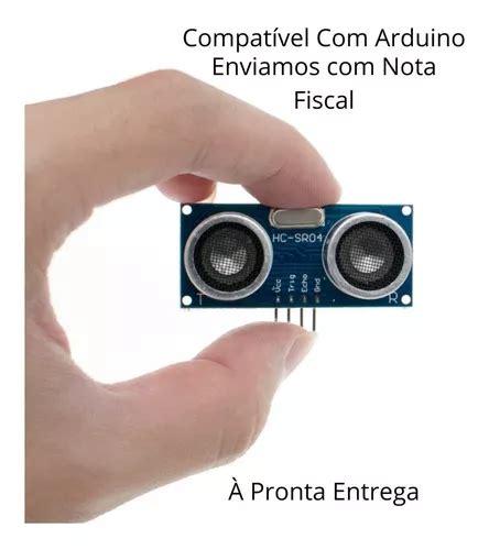 Módulo Sensor De Distância Ultrassônico Hc Sr04 Arduino Pic Mebuscar