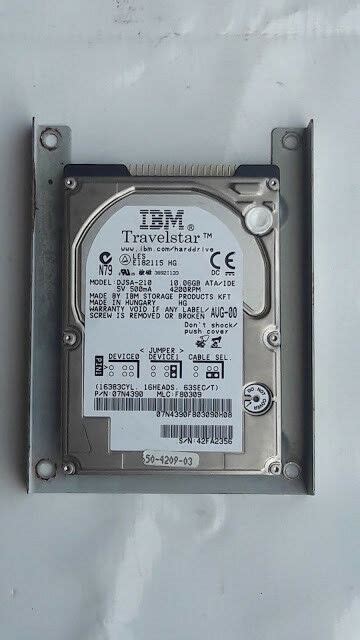 Hard Drive Djsa 210 Tektronix 560 4209 03 From Tektronix Tla612