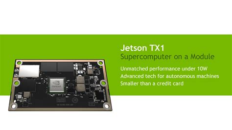nvidia announces jetson tx1 a tegra x1 module and development kit