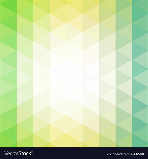 Abstract Design Mosaic Flowing Triangles Vector Image