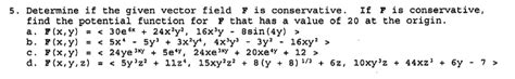Solved Determine If The Given Vector Field F Is Chegg