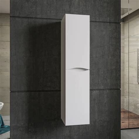 Шкаф пенал Бриклаер Вега белый купить со скидкой в официальном магазине