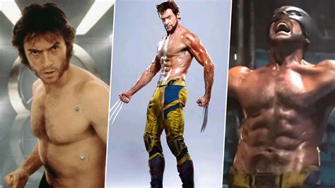 Hugh Jackman Muscles Comparison