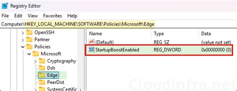 Enable Disable Startup Boost In Edge Using Intune